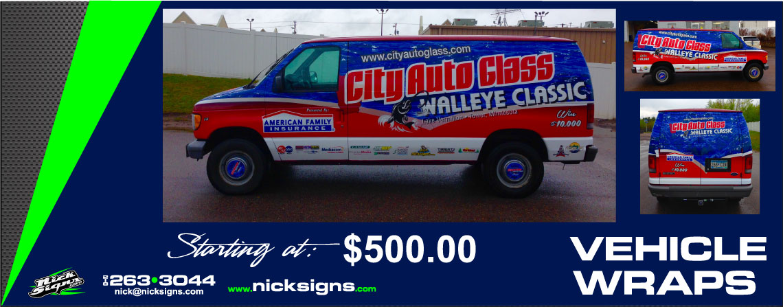 Vehicle Wrap – City Auto Glass